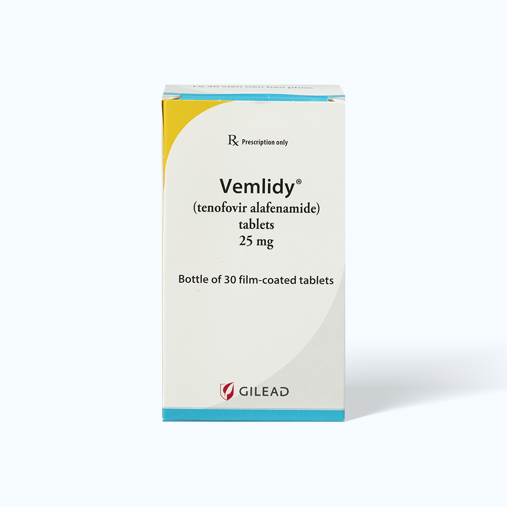 Vemlidy 25mg (Chai 30 viên)