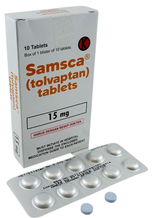 Thuốc Samsca 15mg điều trị giảm Natri máu (1 vỉ x 10 viên)