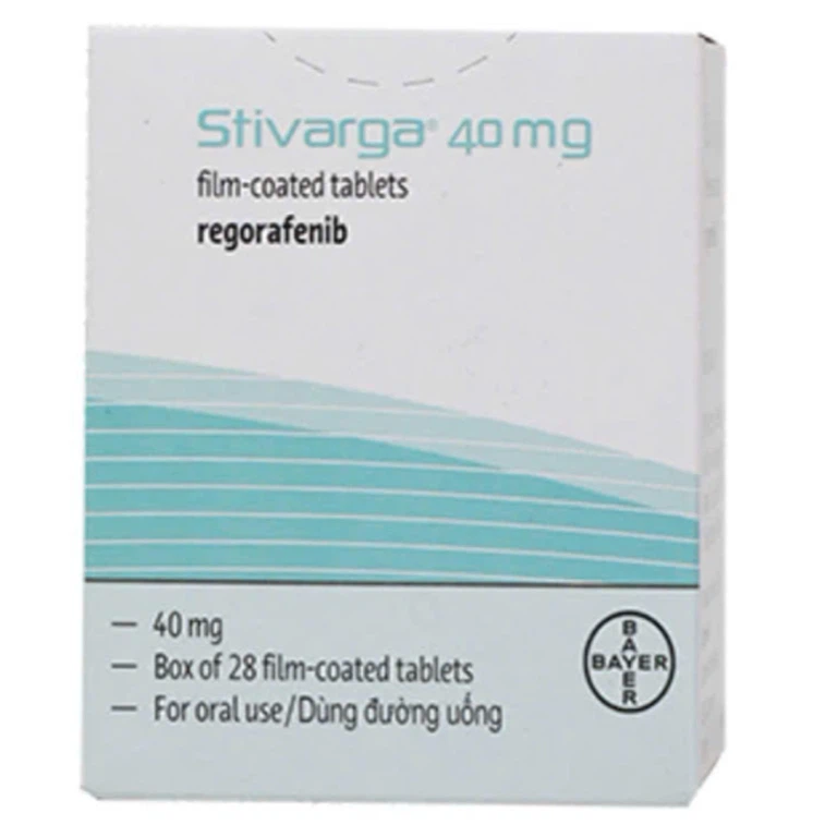 Stivarga Bayer Tab 40mg (Hộp 28 viên)