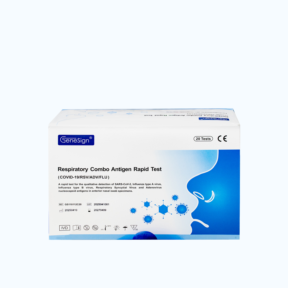 Bộ Kit Test nhanh Genesign Test Respiratory Combo