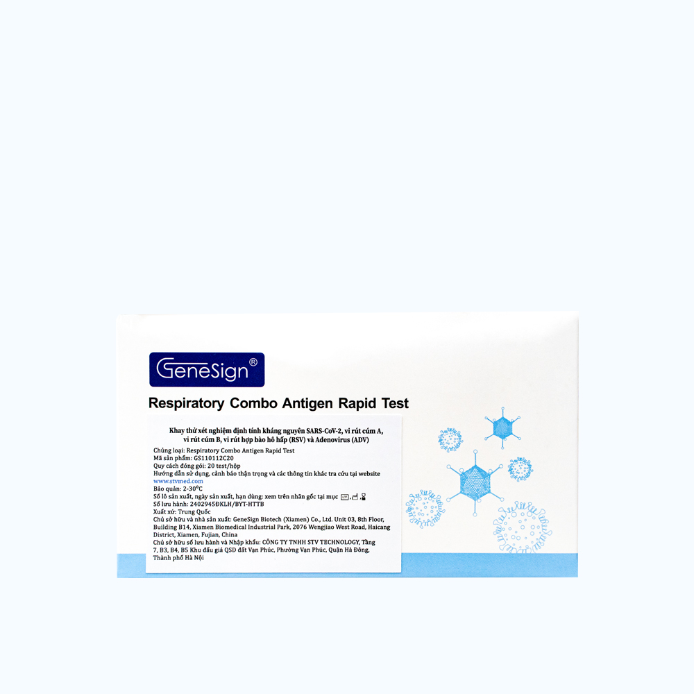 Bộ Kit Test nhanh Genesign Test Respiratory Combo