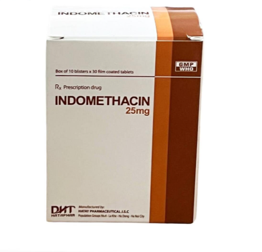 INDOMETHACIN TAB F.C 25MG BL 30 HATAPHAR