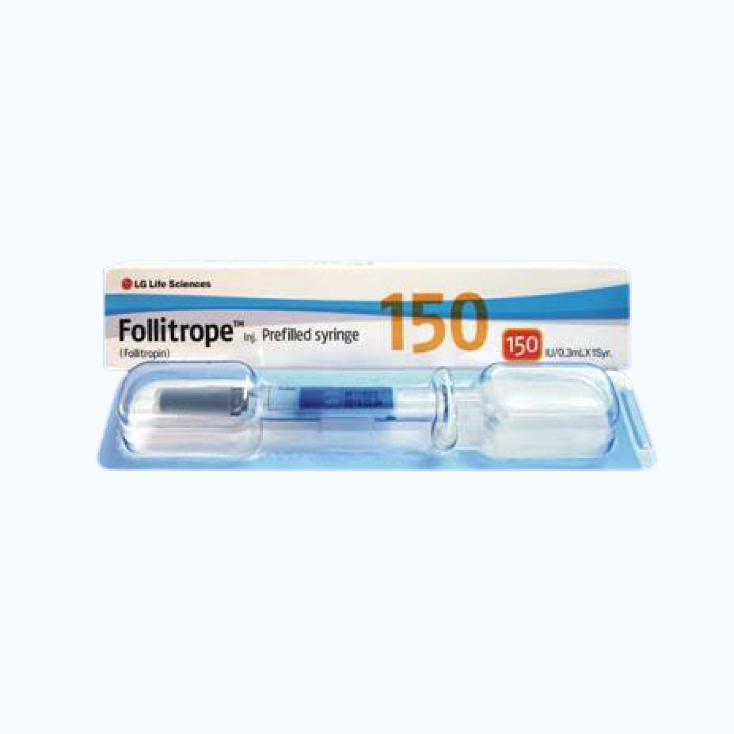 Follitrope Prefilled Syringe 150IU BT 0.3ML