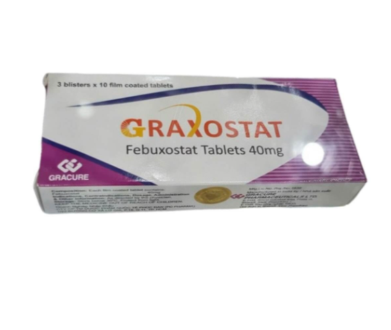 GRAXOSTAT TAB F.C 40MG BOX 30