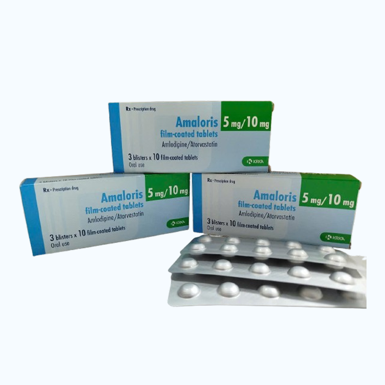 Amaloris 5mg/10mg ( Hop 30 Vien)