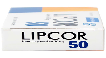 Viên nén Lipcor 50mg DHG điều trị tăng huyết áp (3 vỉ x 10 viên)